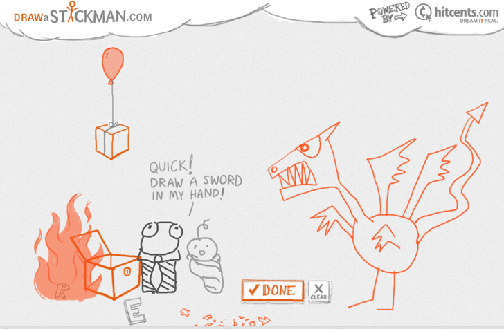 Draw a Stickman Gallery - Creative Stickman Drawings